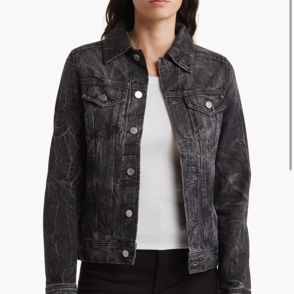 Ag Adriano Goldschmied | Jackets & Coats | Ag Mya Denim Trucker Jacket ...